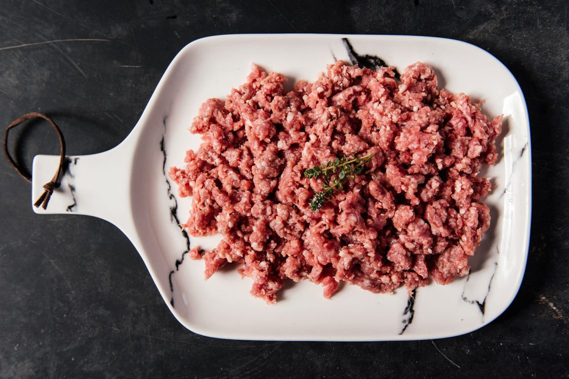 Mince 80/20 (80% meat – 20% fat) | 1kg – Chalmar Beef and Lamb