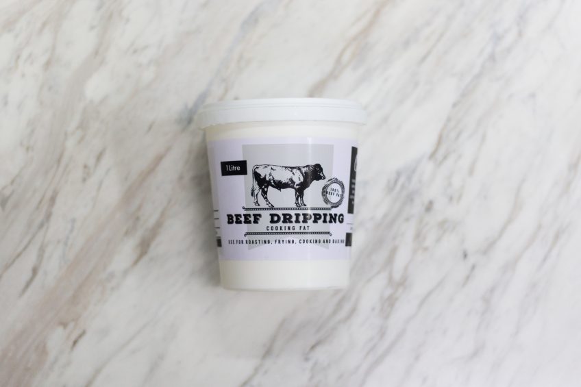 Frozen Beef Dripping – 1 Litre – Chalmar Beef and Lamb