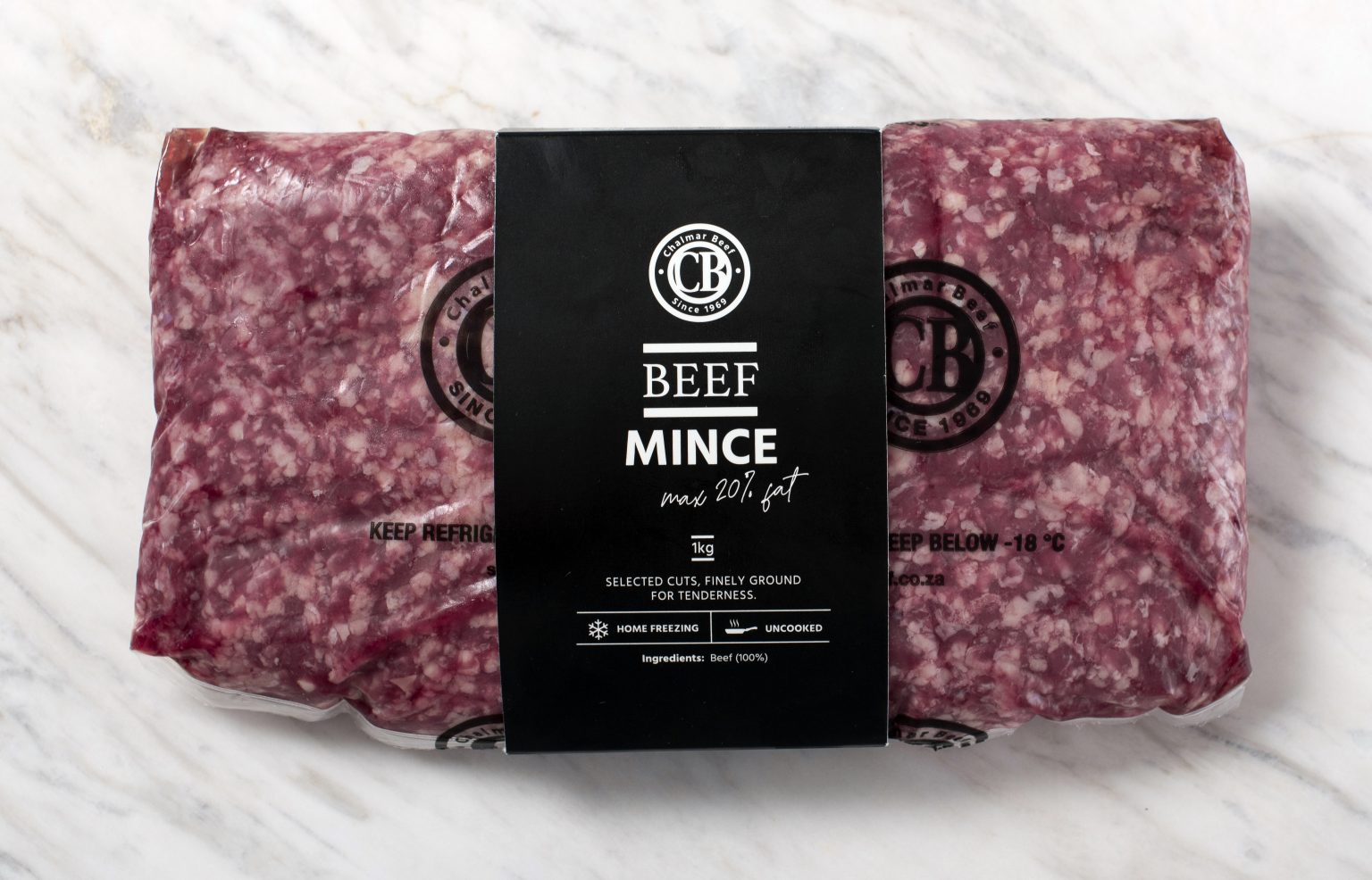 Mince 80/20 (80% meat – 20% fat) | 1kg – Chalmar Beef and Lamb