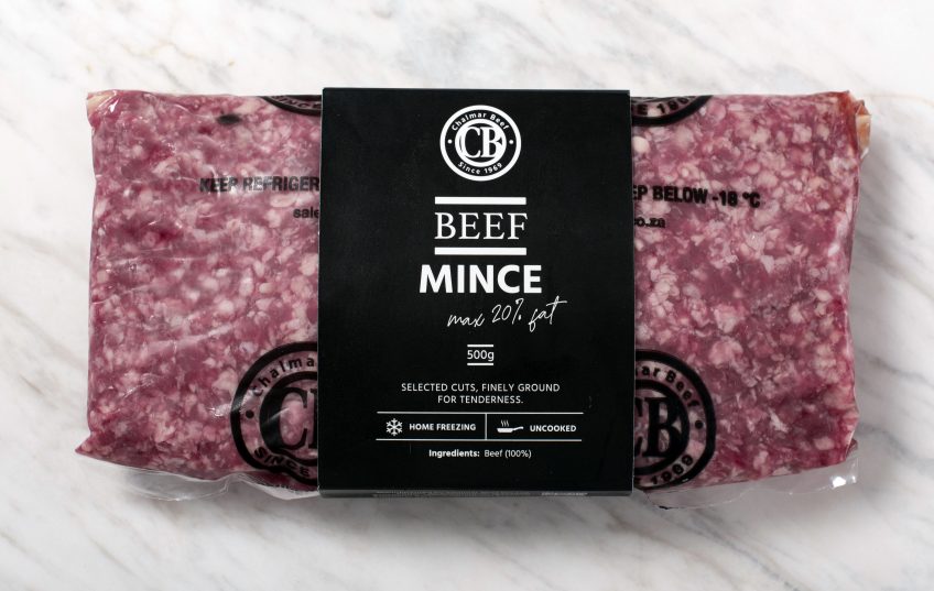 Mince 80/20 (80% meat – 20% fat) | 500g – Chalmar Beef and Lamb