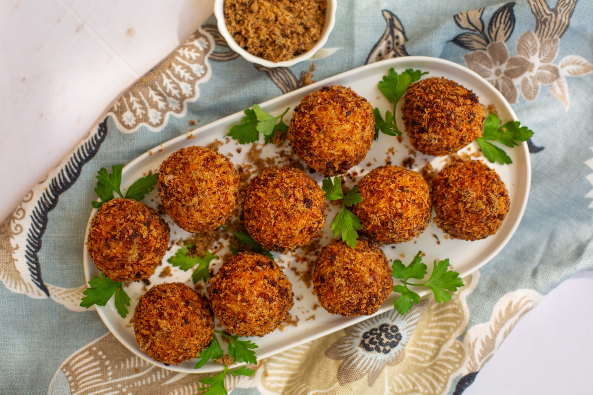 MUSHROOM AND BILTONG ARANCINI – Chalmar Beef and Lamb
